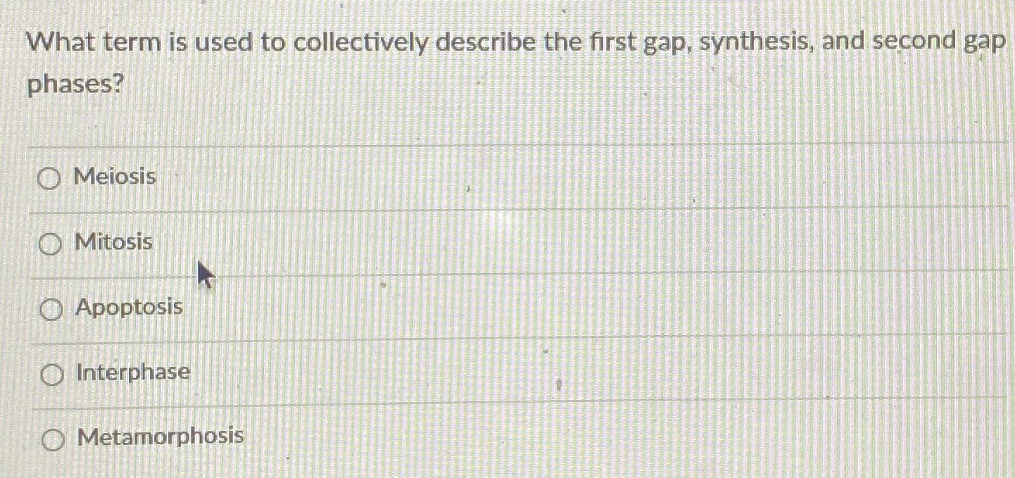 Solved What term is used to collectively describe the first | Chegg.com