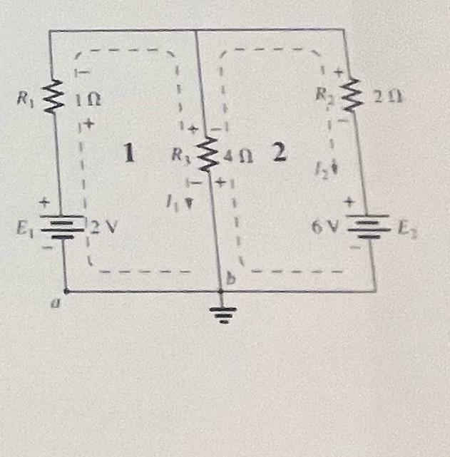 Solved Use Mesh Analysis To Determine The Loop Currents I₁