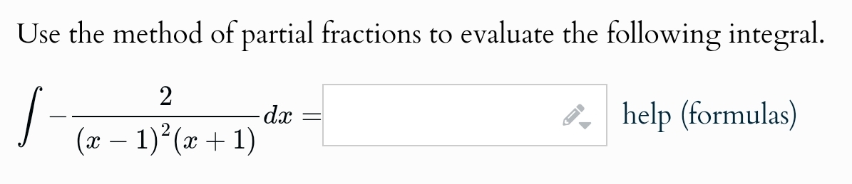 Solved Use the method of partial fractions to evaluate the | Chegg.com