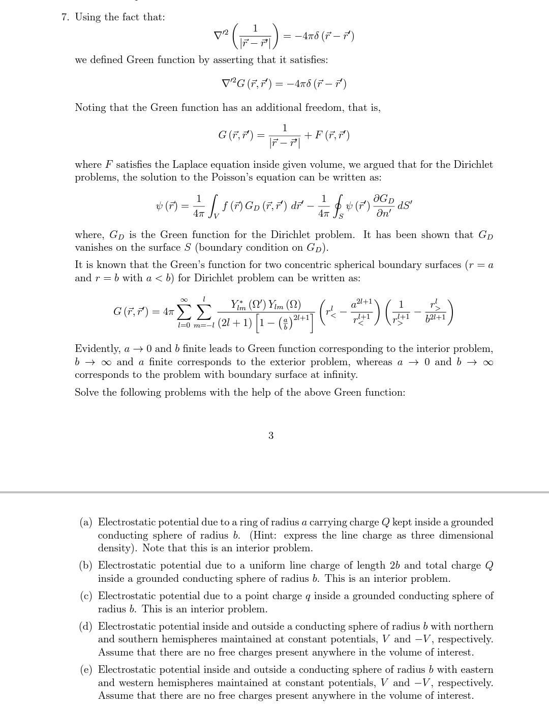 Solved differential equations please slove the question | Chegg.com