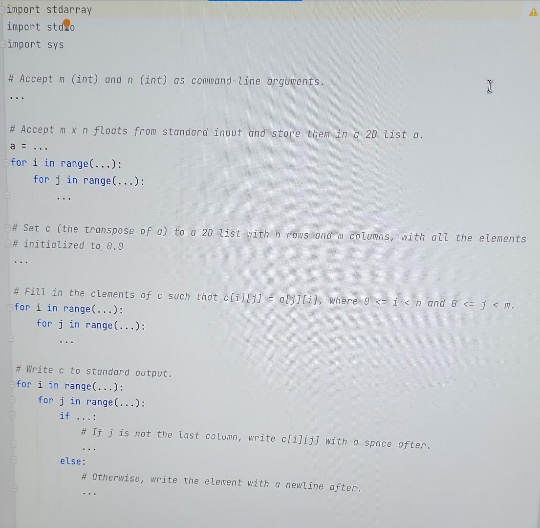 Solved Import Stdarray Import Std O Import Sys Accept M 8777