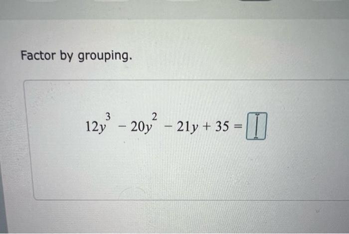Solved Factor the trinomial. 2p4+6p3−80p2=Factor by | Chegg.com