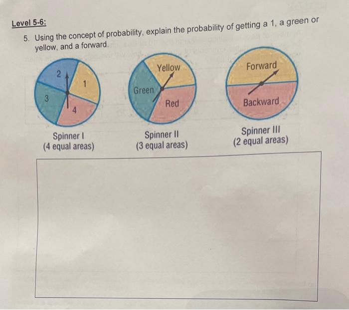 Solved 5. Using the concept of probability, explain the | Chegg.com