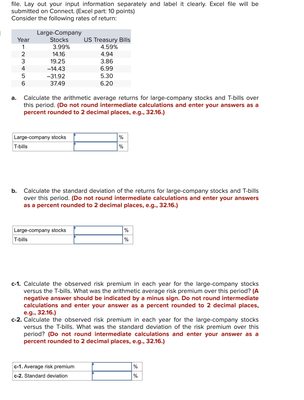 file. Lay out your input information separately and | Chegg.com