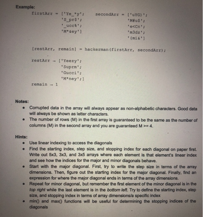 Use Matlab No Conditionals And Iteration No Loops 4784