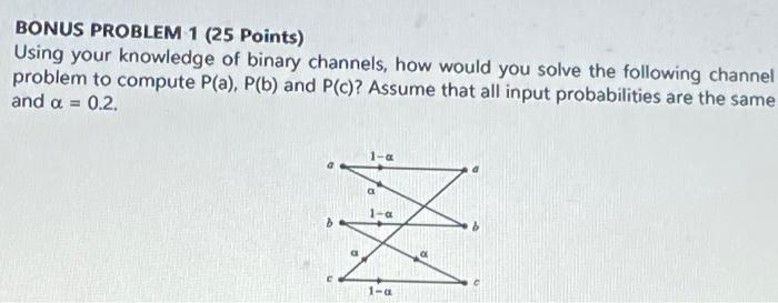 Solved BONUS PROBLEM 1 (25 Points) Using your knowledge of | Chegg.com