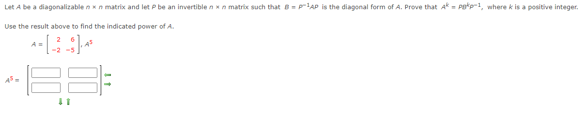 Solved Let A ﻿be a diagonalizable n×n ﻿matrix and let P ﻿be | Chegg.com