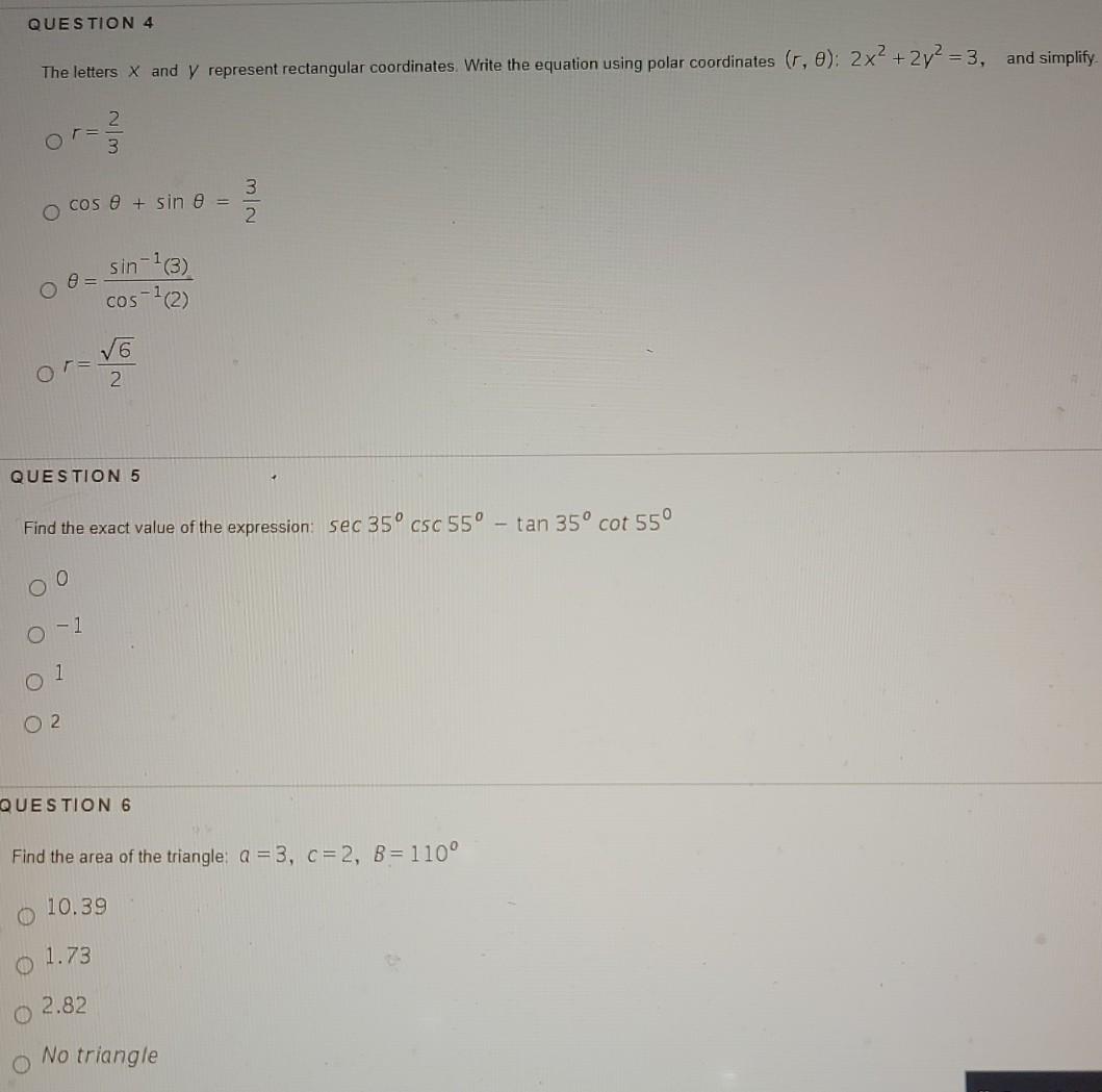 Solved QUESTION 4 The letters X and Y represent rectangular | Chegg.com