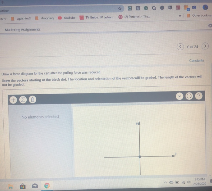 Solved A string pulls horizontally on a cart so that it | Chegg.com