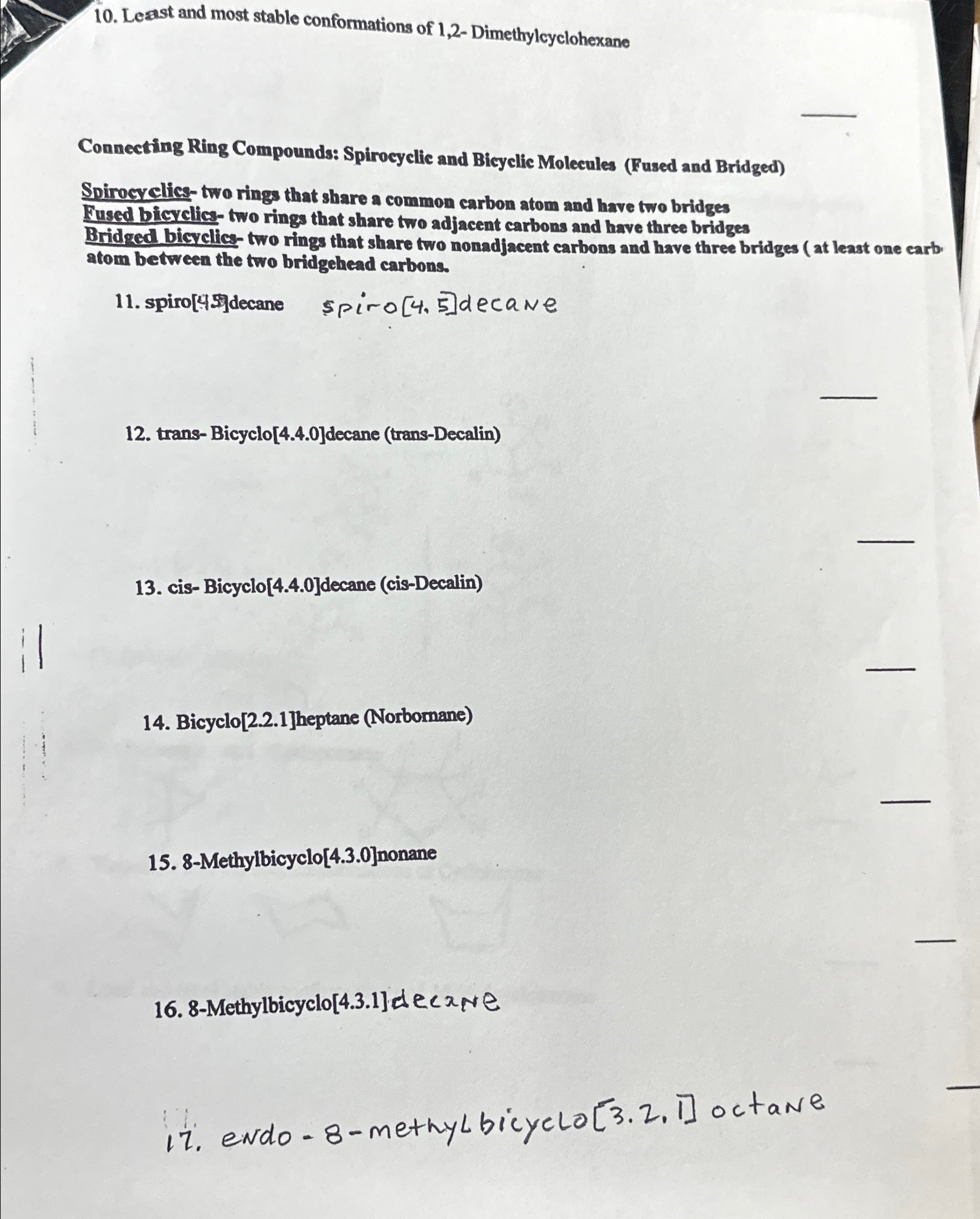 Solved Least and most stable conformations of | Chegg.com