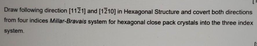 Solved Draw following direction (1171) and (1210) in | Chegg.com