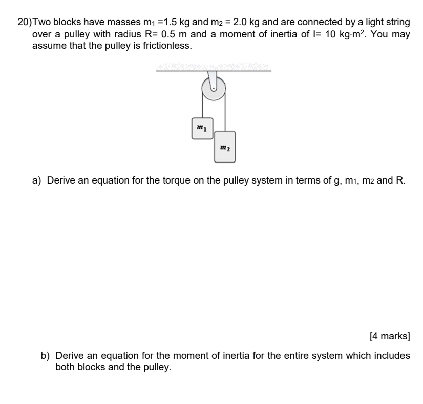 Solved Two blocks have masses m1=1.5kg ﻿and m2=2.0kg ﻿and | Chegg.com