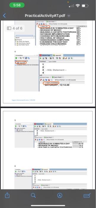 Solved Student ID : Student Name : Practical Activity# | Chegg.com
