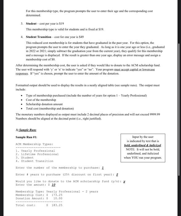 Solved The Association for Computing Machinery (ACM) is the | Chegg.com