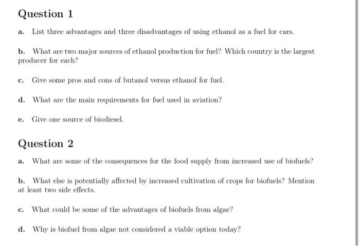 Solved a. List three advantages and three disadvantages of | Chegg.com