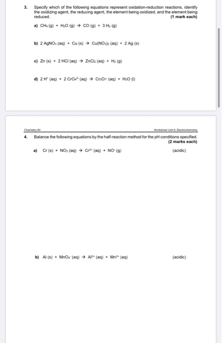 Solved Specify which of the following equations represent | Chegg.com