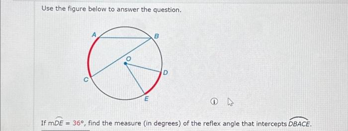 Solved Use the figure below to answer the question. C A O E | Chegg.com
