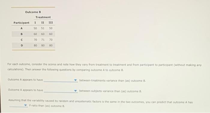 Solved 3. Using logic to compare samples with different | Chegg.com