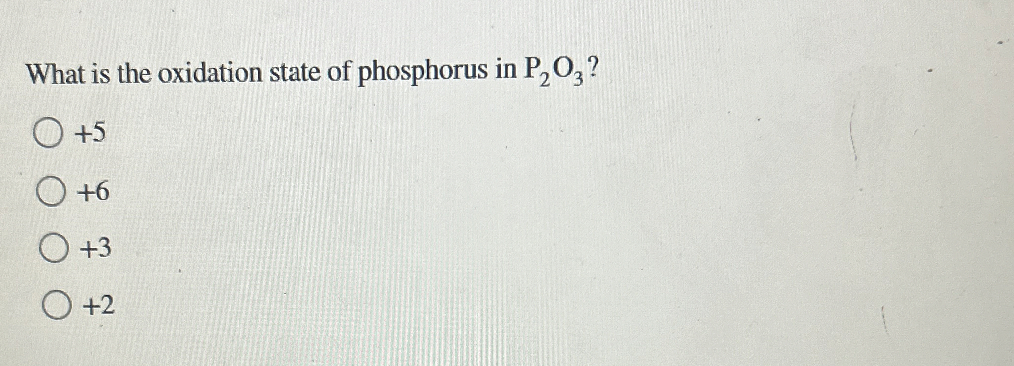 Solved What is the oxidation state of phosphorus in | Chegg.com
