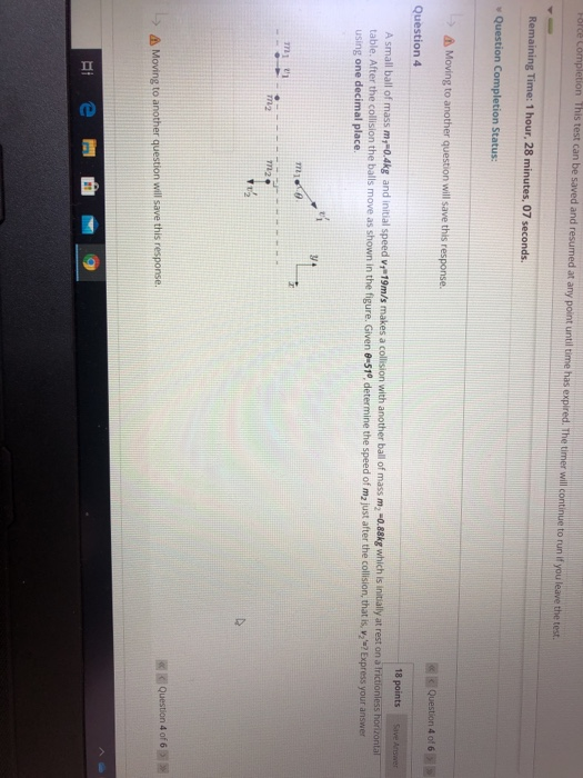 Solved Ulu Saved and resumed at any point until time has | Chegg.com