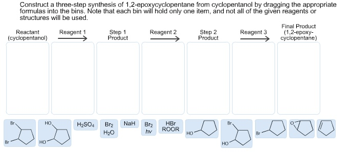 Construct a three-step synthesis of | Chegg.com