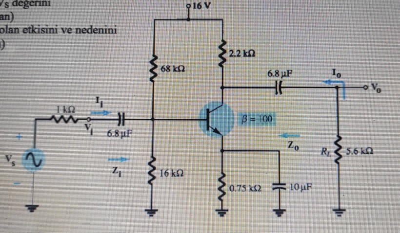 Solved Draw the AC equivalent circuit of this circuit by Re | Chegg.com