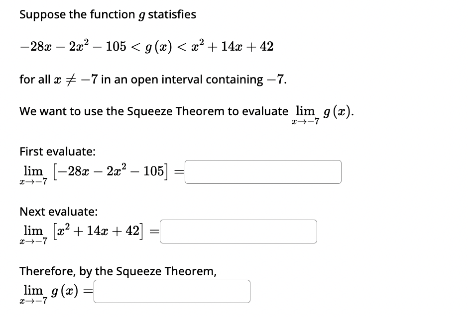 Solved Suppose the function g | Chegg.com