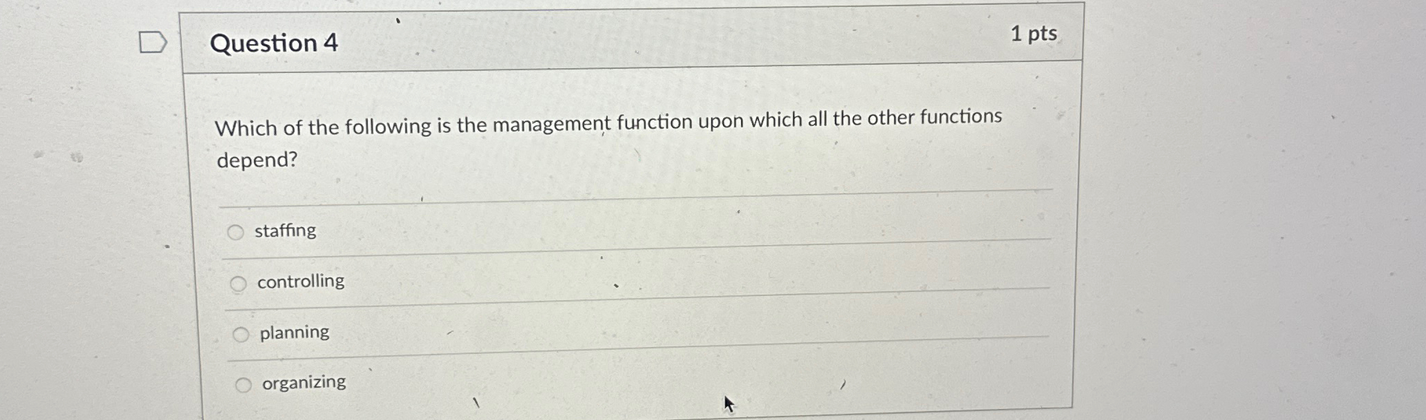 Solved Question 41 ptsWhich of the following is the | Chegg.com Solved Question 41 ptsWhich of the following is the | Chegg.com