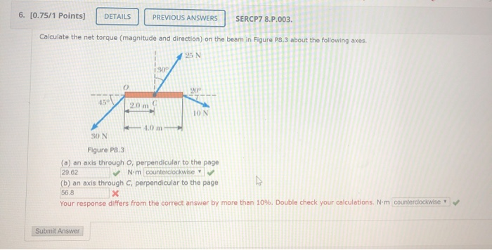 Calculate The Net Torque Magnitude And Direction On The Beam - The Best ... Calculate The Net Torque Magnitude And Direction On The Beam - The Best ...