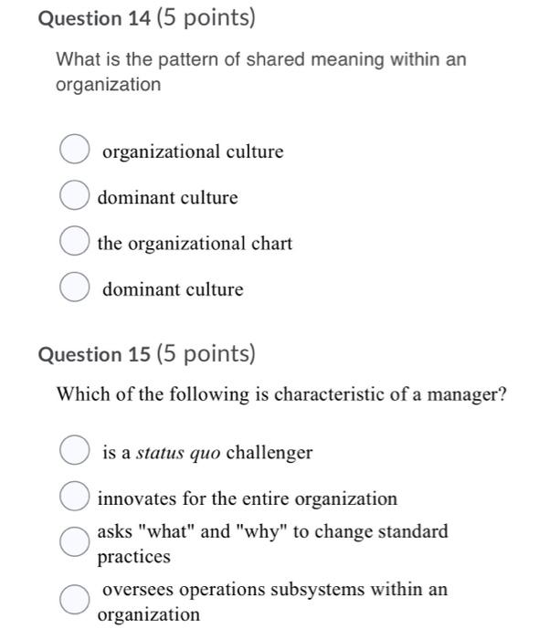 Solved Question 14 (5 points) What is the pattern of shared | Chegg.com