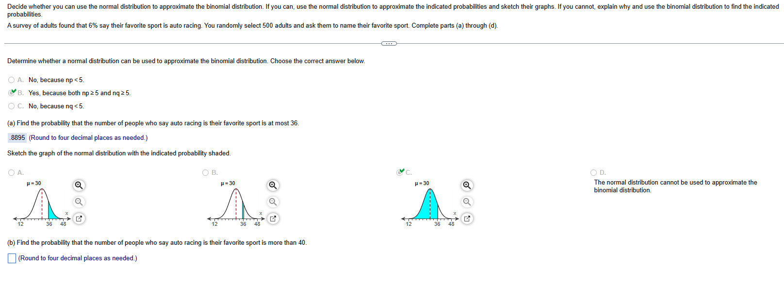 Solved probabilities. A survey of adults found that | Chegg.com