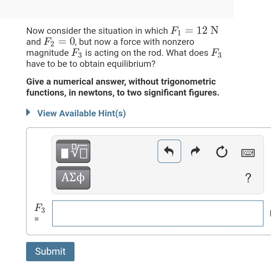Solved A rod is bent into an L shape and attached at one | Chegg.com