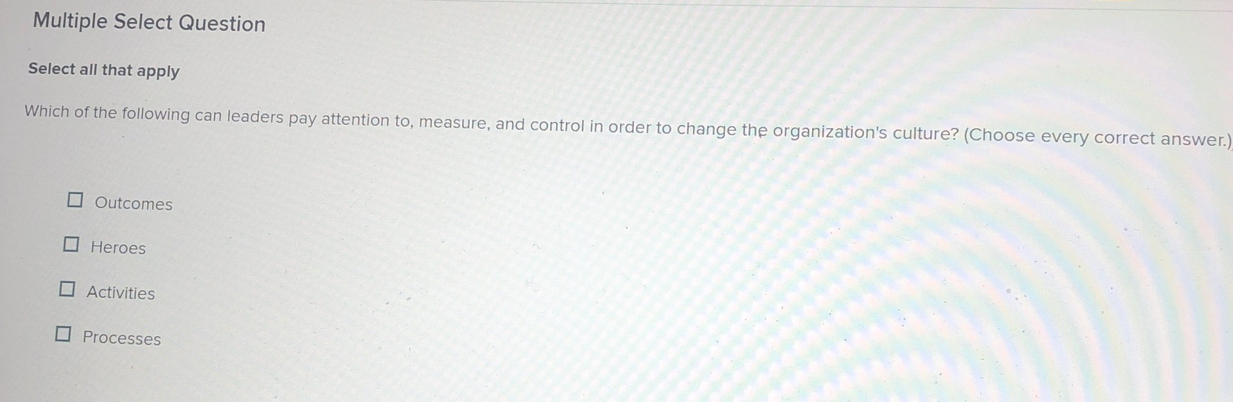 Solved Multiple Select QuestionSelect all that applyWhich of | Chegg.com