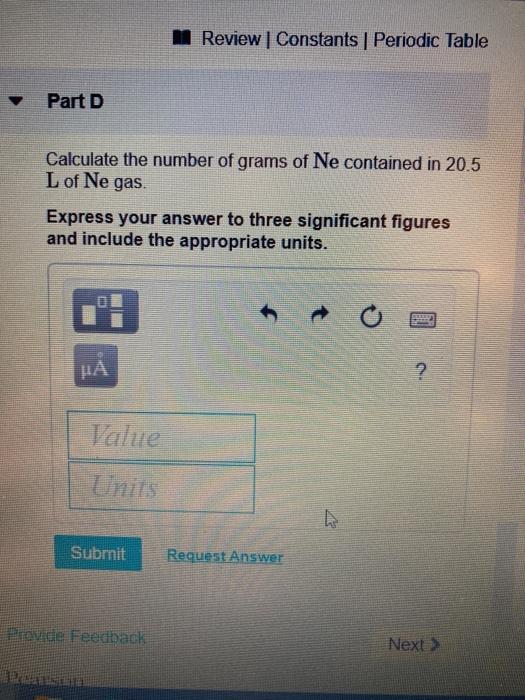Solved Review Constants | Periodic Table Part A Calculate | Chegg.com