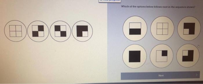 Solved Which option below follows the same pattern as those | Chegg.com