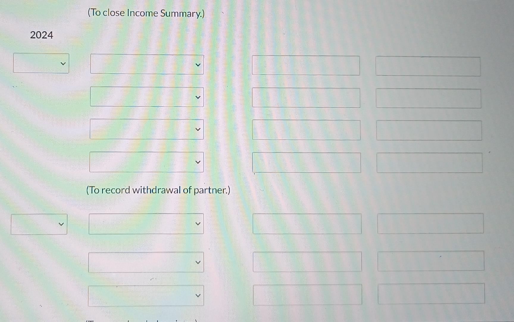 Solved Prepare the partners' equity section of the balance | Chegg.com