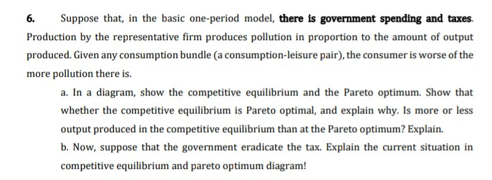 Solved Suppose that, in the basic one-period model, there is | Chegg.com