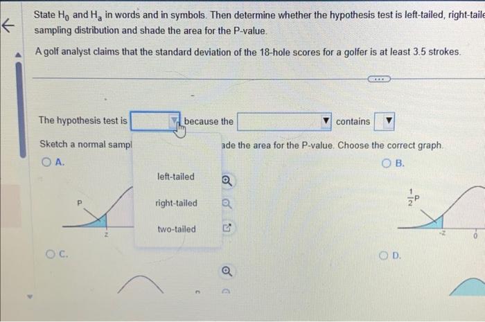 Solved State H0 and H2 in words and in symbols. Then | Chegg.com