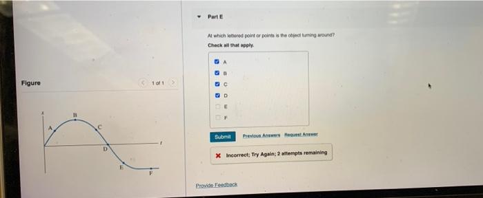 Solved Part A The figure shows a position versus-time graph. | Chegg.com
