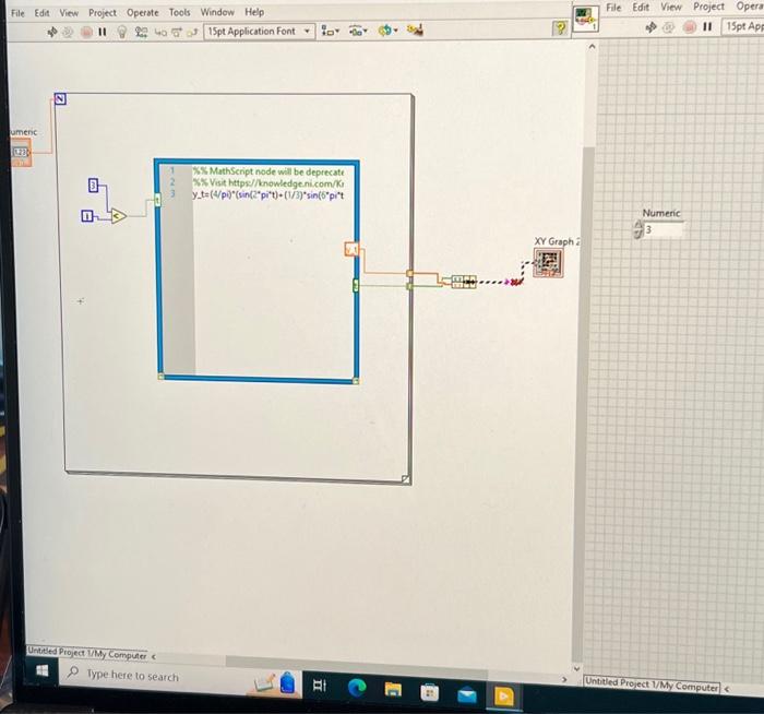 File Edit View Project Operate Tools Window Help 8 | Chegg.com