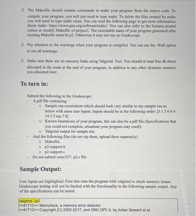 Solved Objectives: The primary goal of this project is to | Chegg.com