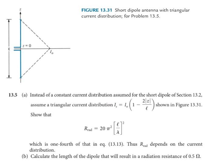 Solved Section 13.7-Antenna Array 13.35 Derive Eat far field | Chegg.com