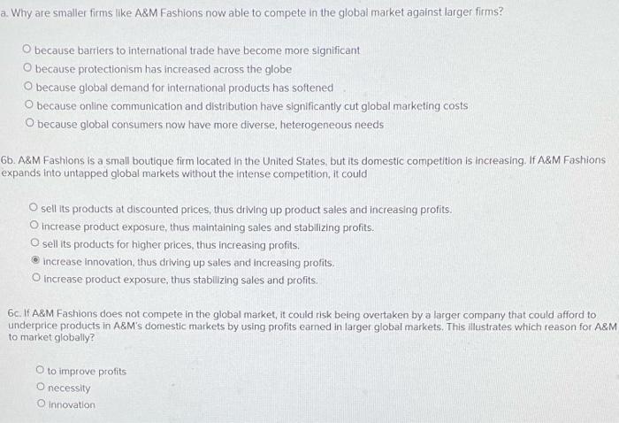 Solved iSeeit!: Global Marketing Strategy Global marketing | Chegg.com