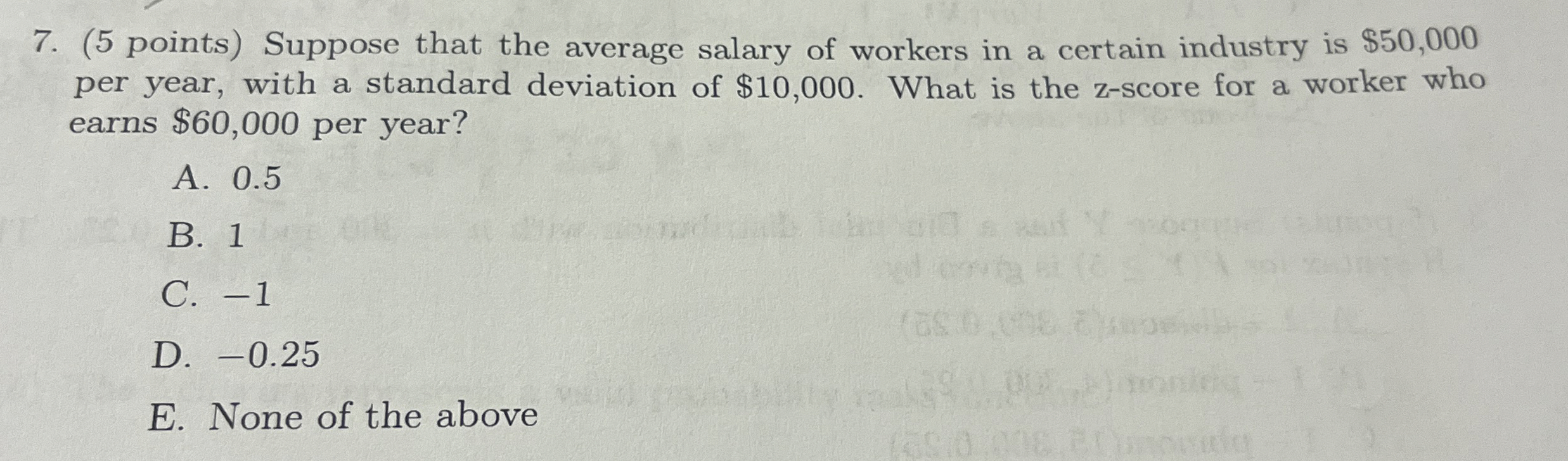 Solved (5 ﻿points) ﻿Suppose that the average salary of | Chegg.com