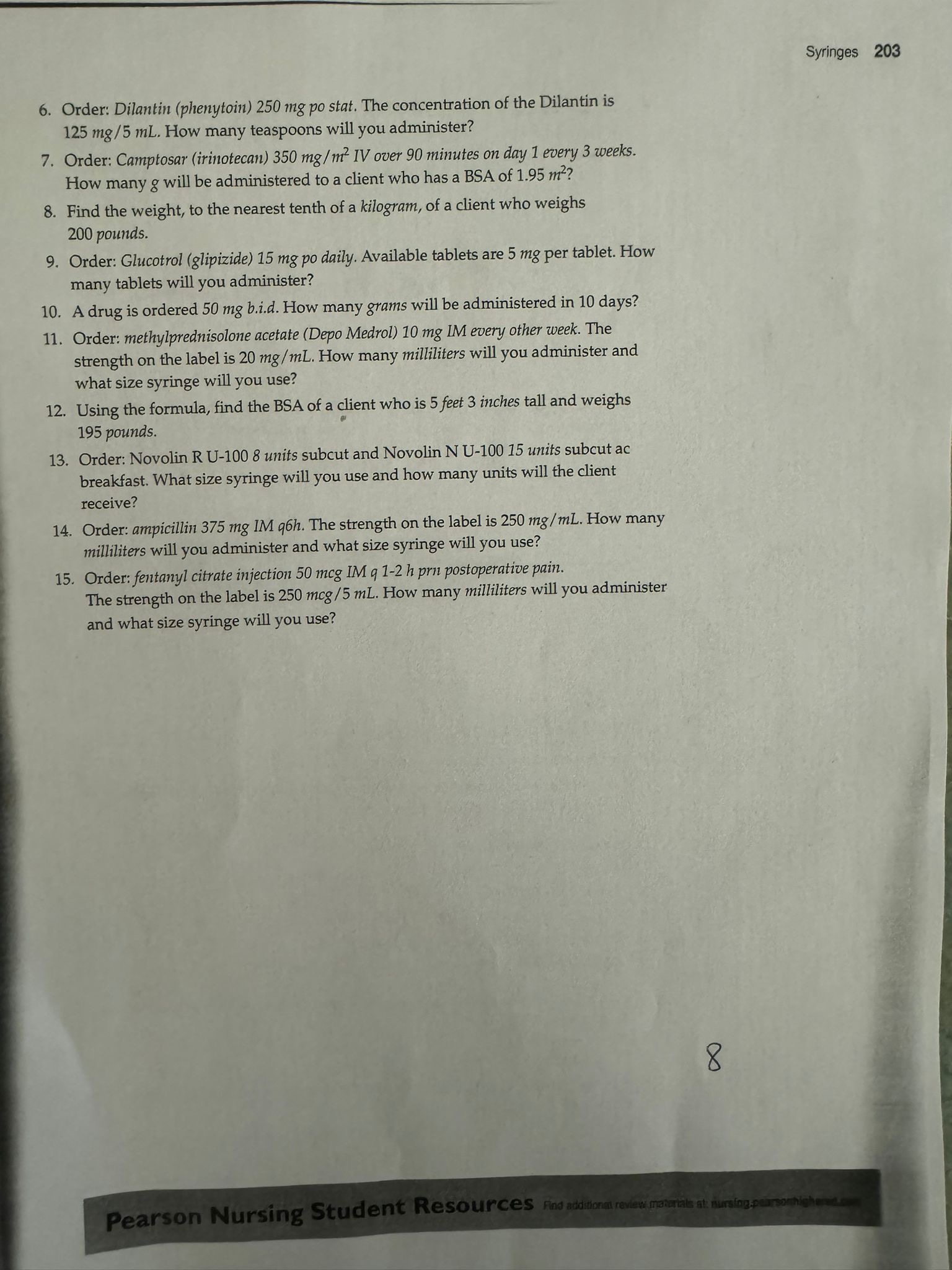 Solved Order: Dilantin (phenytoin) 250mg ﻿po stat. The | Chegg.com