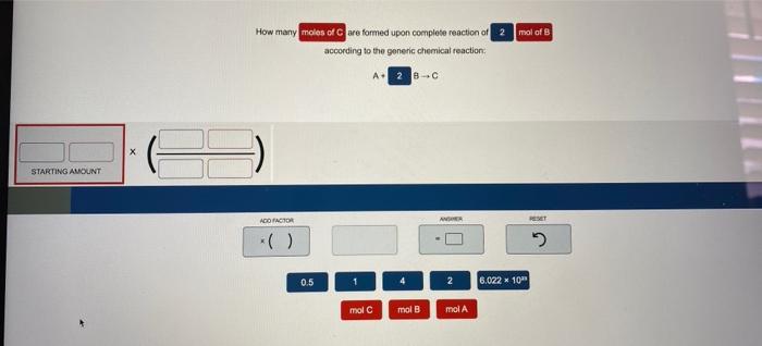 Solved How many moles of care formed upon complete reaction | Chegg.com