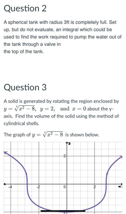 Solved Question 2 A spherical tank with radius 3ft is | Chegg.com