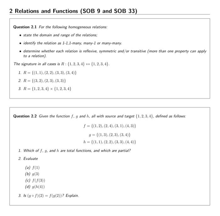 Solved 1 Set Theory (SOB 1) Given the following sets: A = | Chegg.com