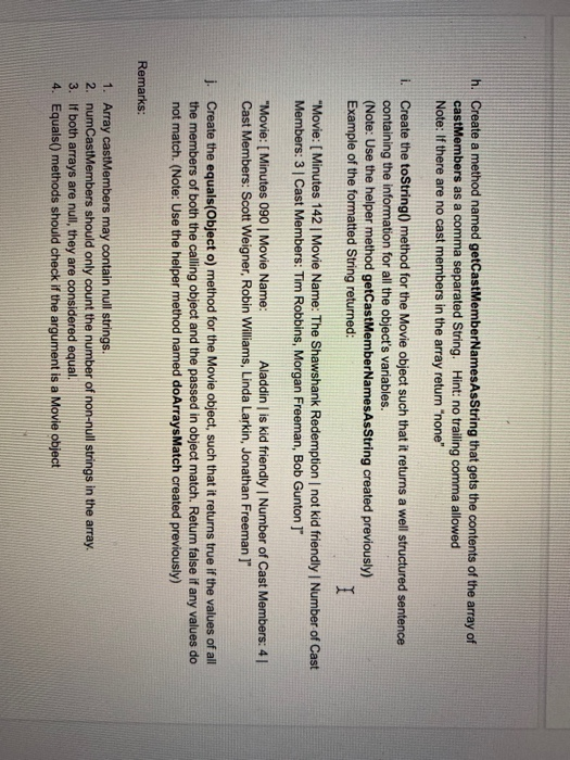 Solved Write a Class named FinalExamAnswers.java in the | Chegg.com