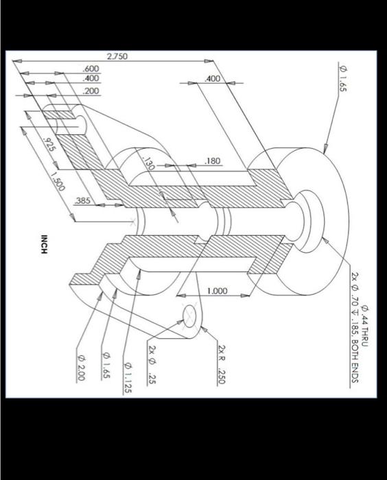 Solved can you please do it on solidworks only | Chegg.com